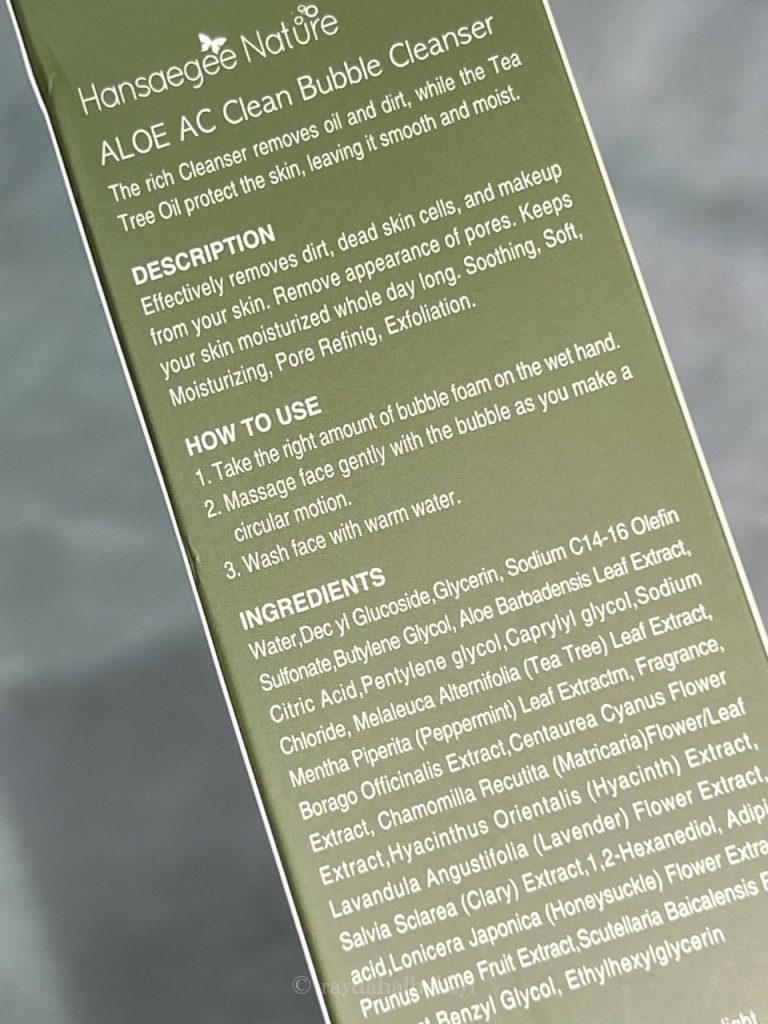 Pencuci Muka Untuk Kulit Berminyak Dan Sensitif Jenis Water Based Yang Mengandungi Aloe Vera